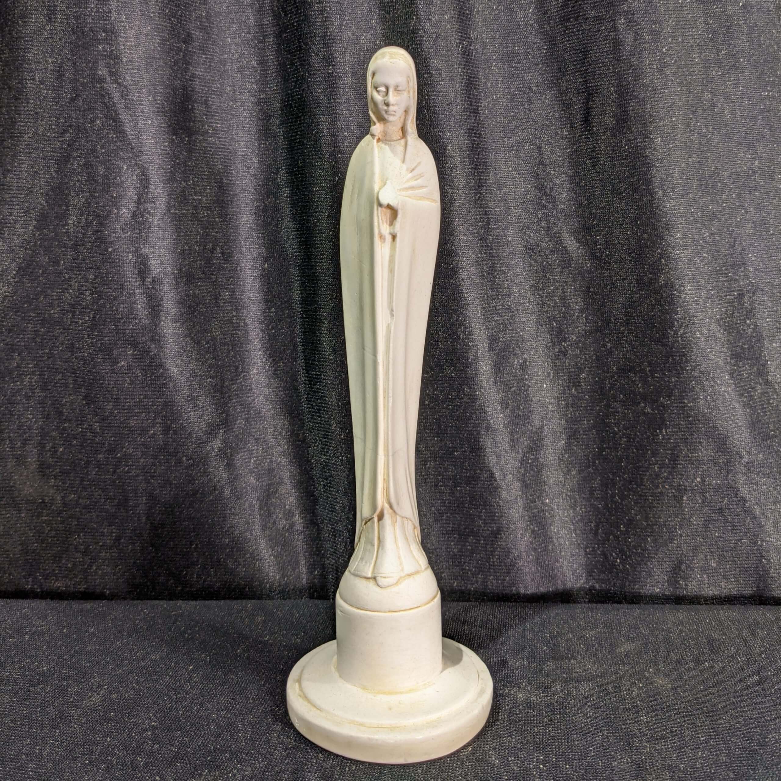 1960's Modernist Religious Statue of Our Lady the BVM with Losses -SOLD ...