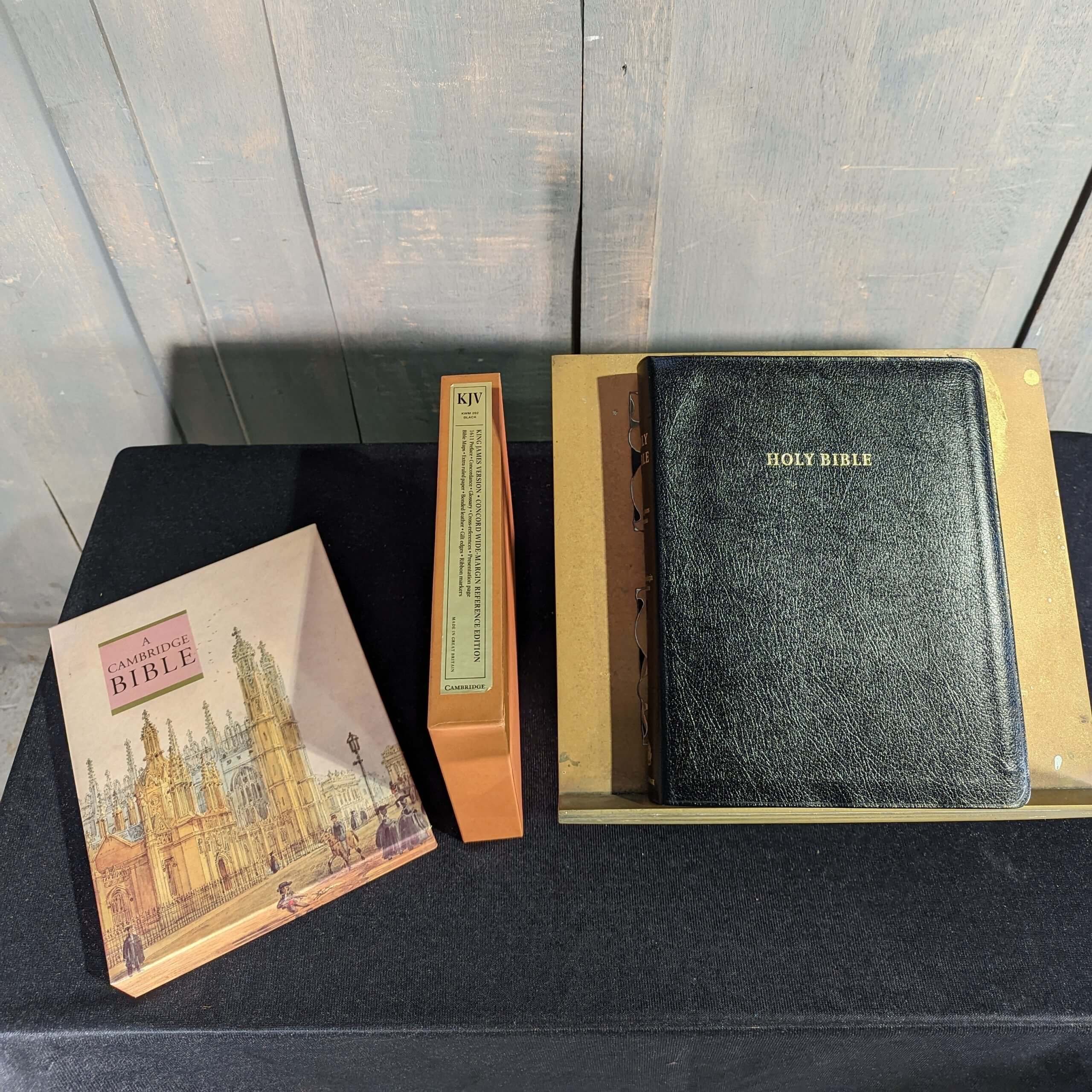 2001 As New Leather Double Boxed Large Cambridge Bible (SOLD) - Antique ...