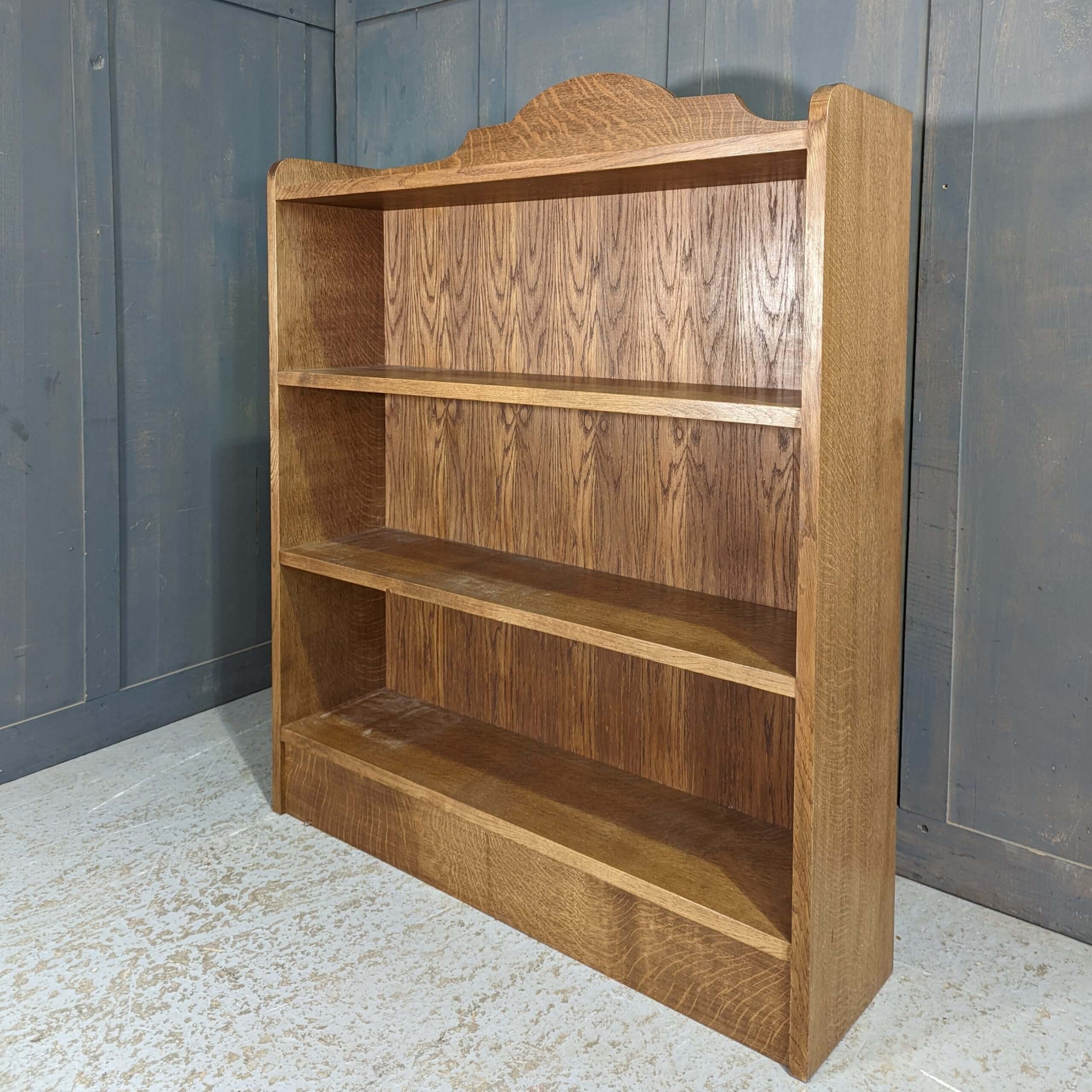 Heavy Oak Bible Bookcase from the Methodist Village Church at Fenny ...