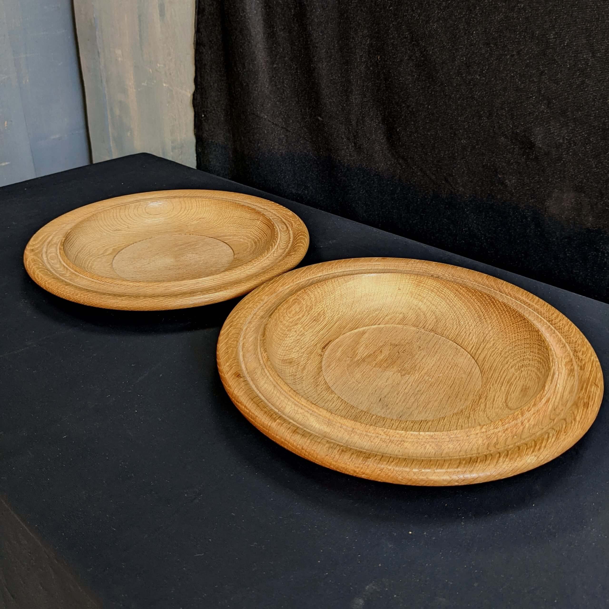 Oak Church Collection Plates from Barrow Hills Catholic School (SOLD ...