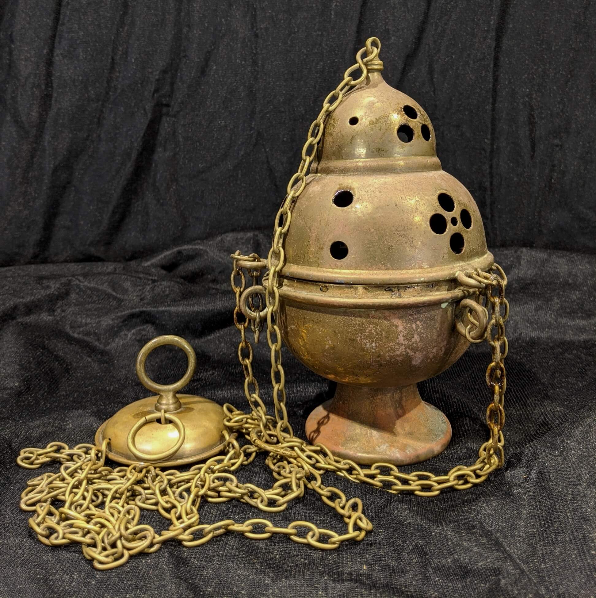 Original Brass Thurbile Censer Incense Burner from St Francis North ...
