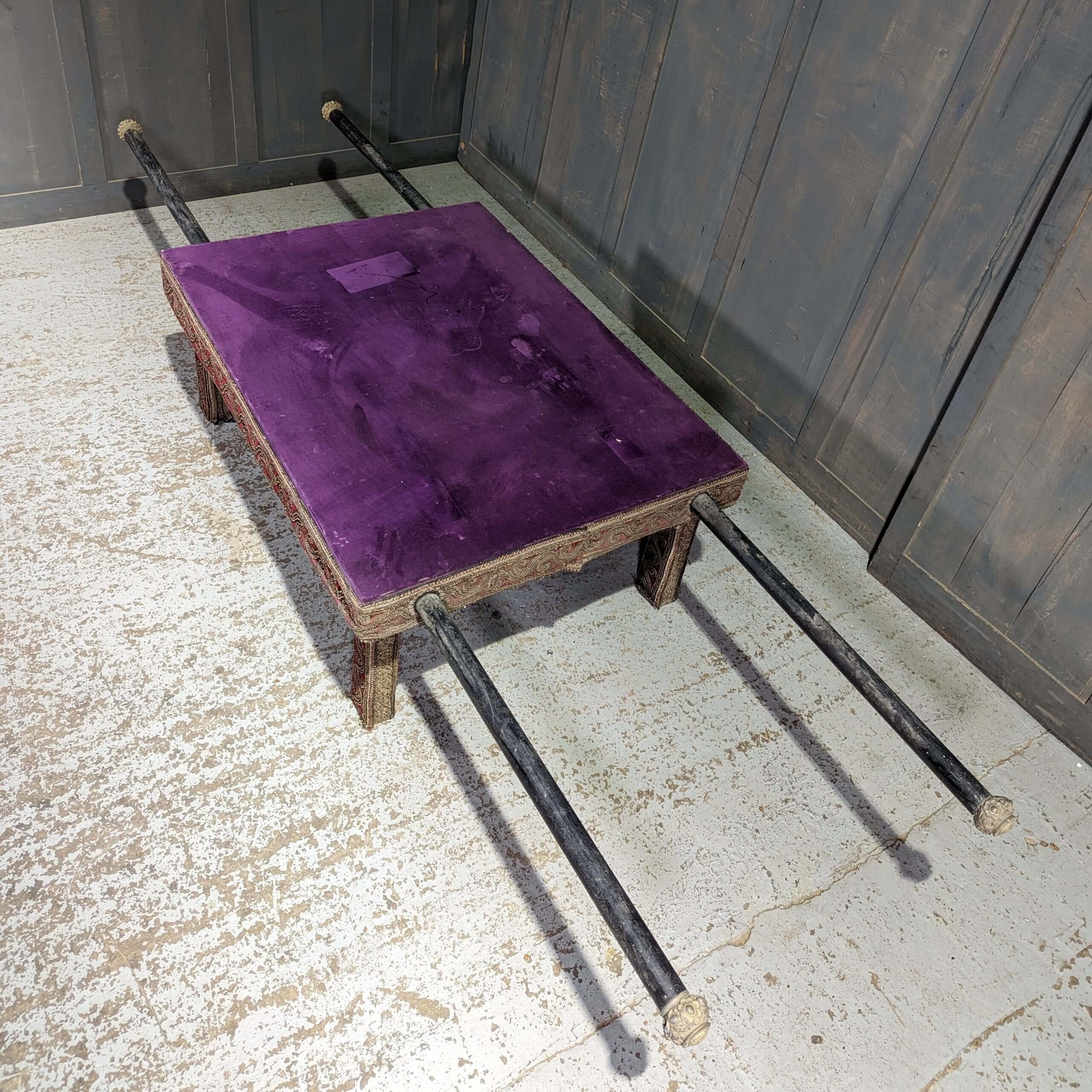 Palanquin Processional Litter for High Clergy allegedly from an Italian ...