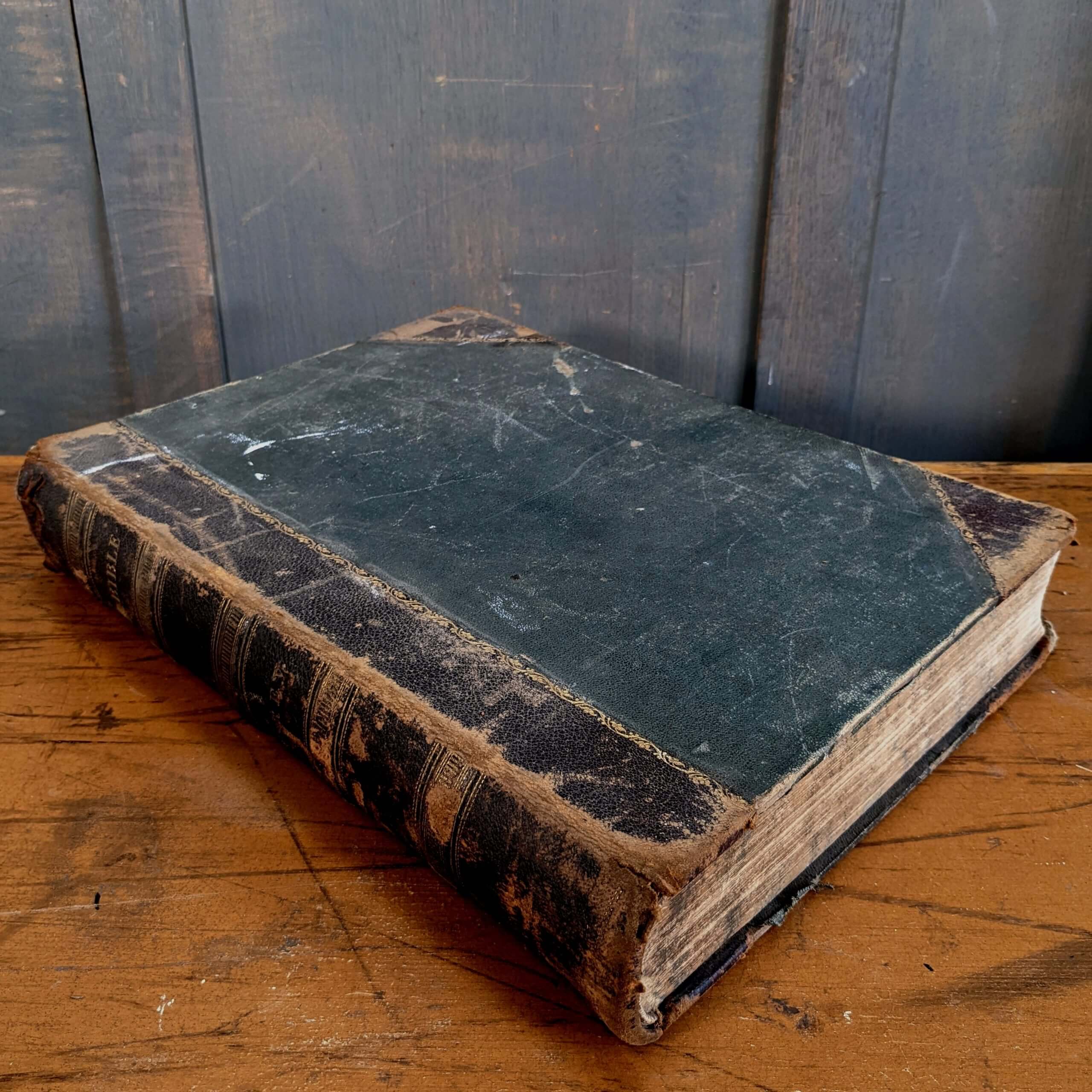 Victorian Illustrated Part Leather Bound 'Imperial Family Bible' (SOLD ...
