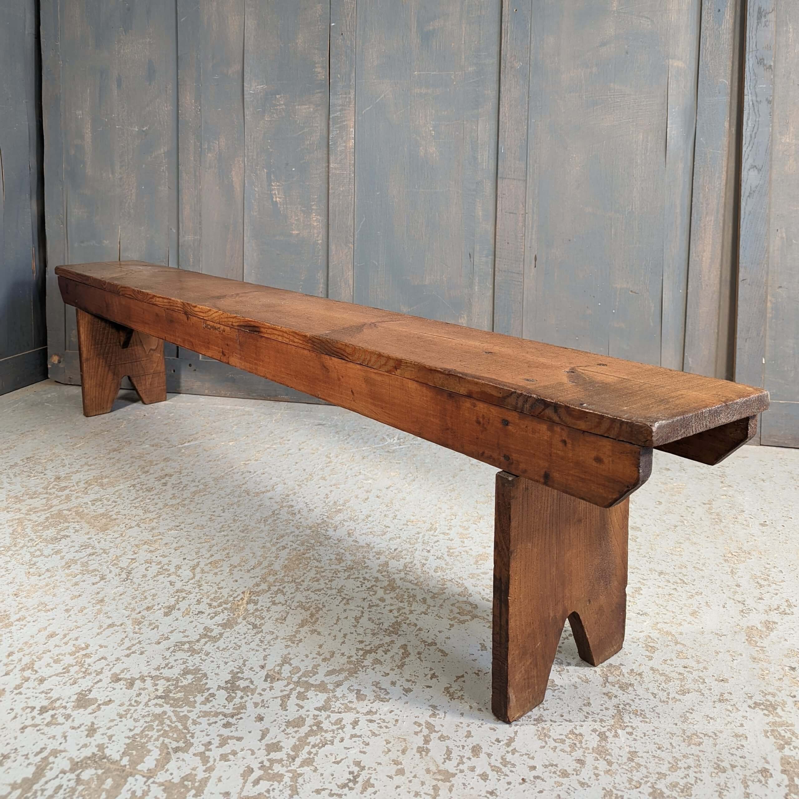 Waxed & Polished Vintage Children's Sunday School Bench (SOLD ...