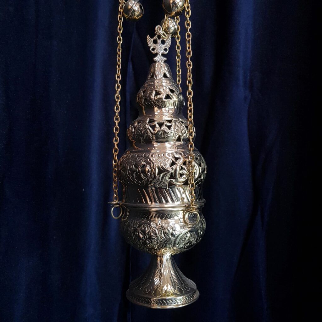 Classic Orthodox Style Thurible Censer Incense Burner With Bells (SOLD ...