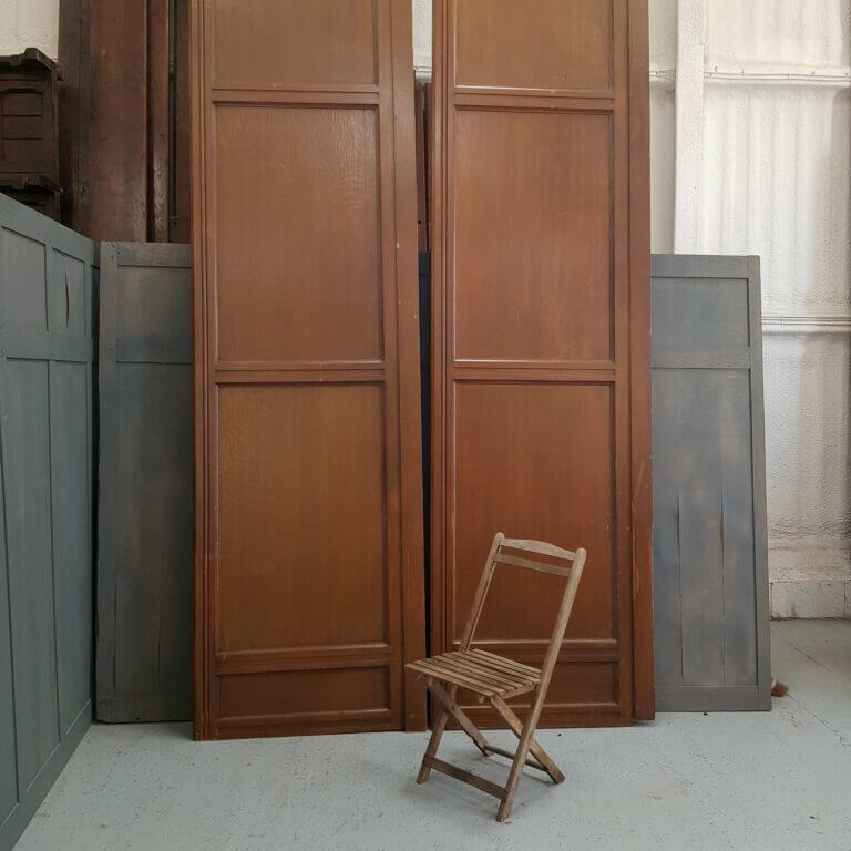 One Giant Brown Oak Post-war Dado Height Panels (SOLD) - Antique Church ...