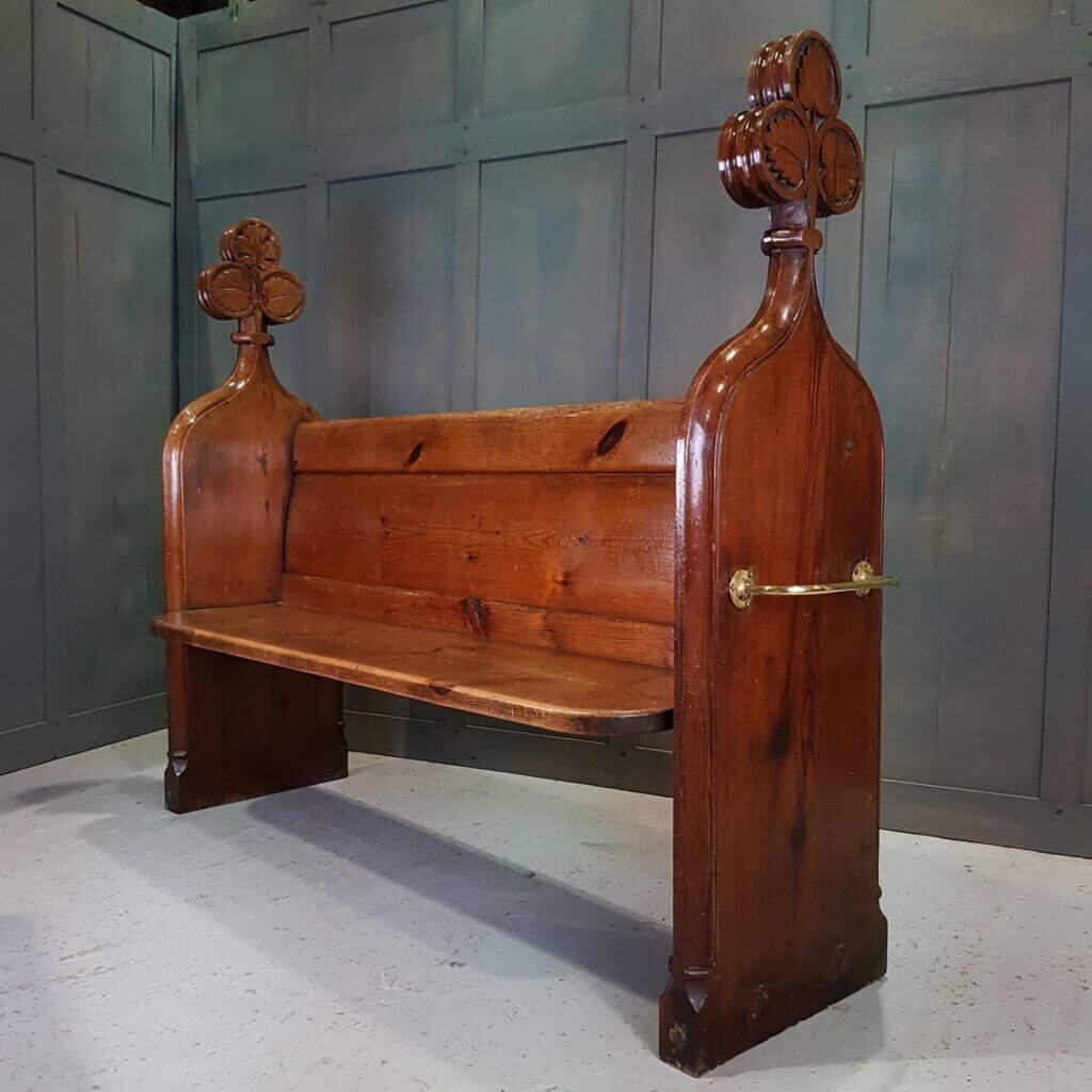 Ancient Styled Antique Poppyhead Pews from All Saints, Wyke Regis (SOLD ...