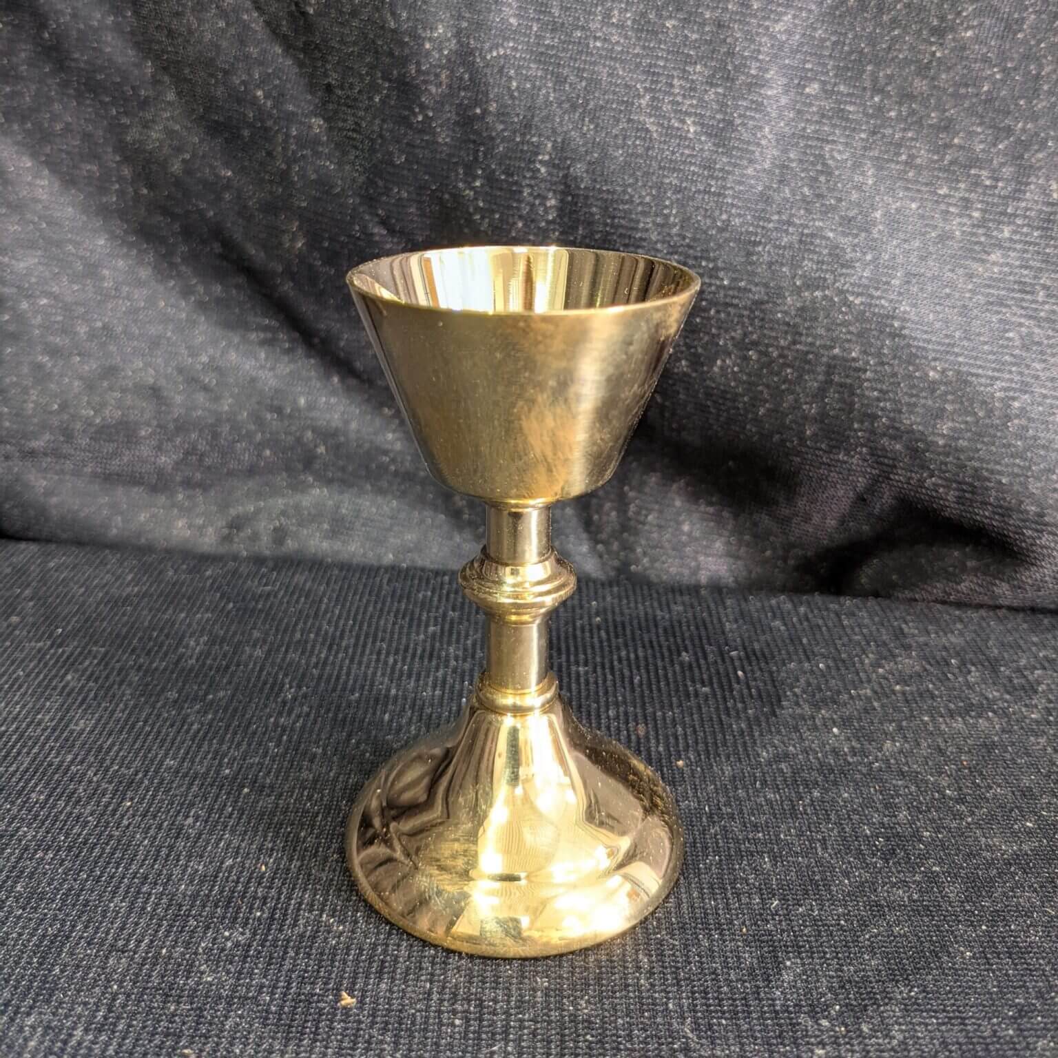 Miniature Gilt Brass Chalice Suitable for Travel Kit or Tiny Altar ...
