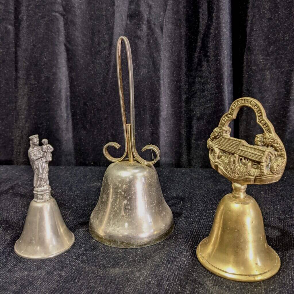 Three Small Service Altar Bells from St George's Preston (SOLD ...