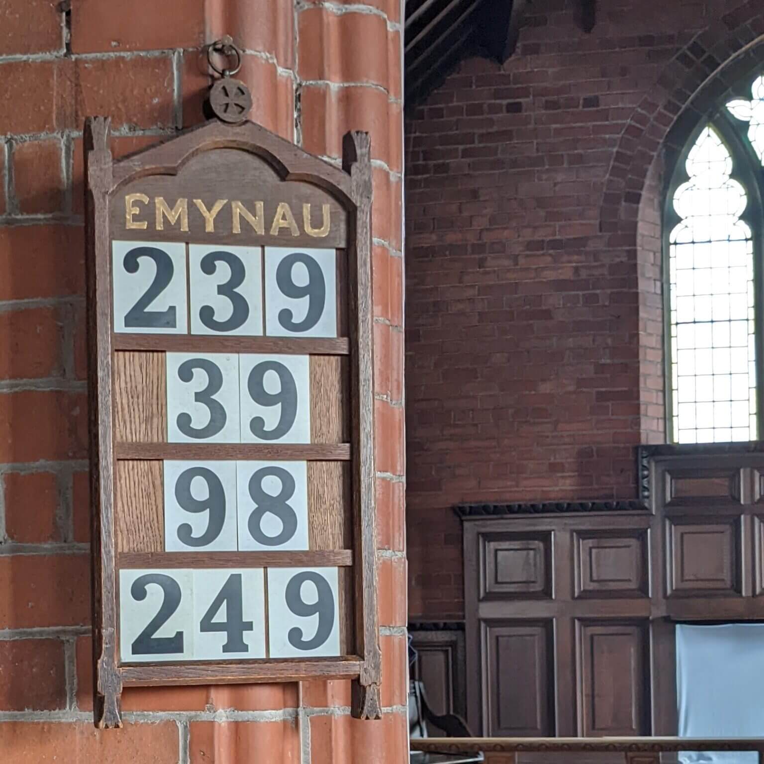 Hymn Boards, Psalm Boards & Numbers – Antique Church Furnishings