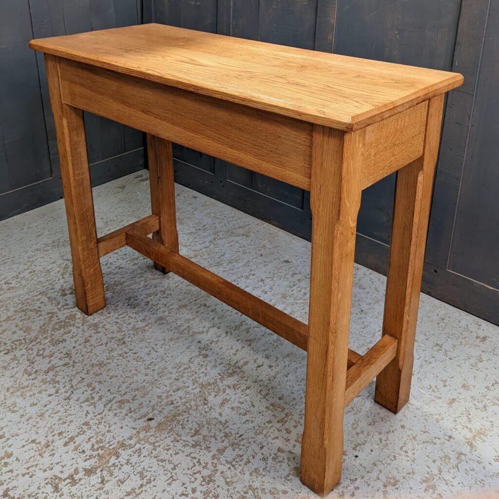 Vintage Oak Mid Century Credence Table Refectory Style (SOLD) - Antique ...