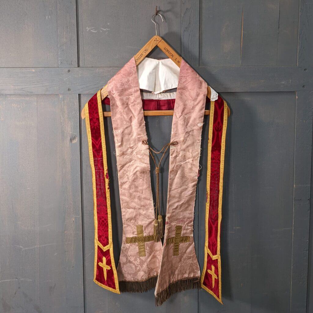 Two Antique Stoles with Bullion Thread & Tassels (SOLD) - Antique ...