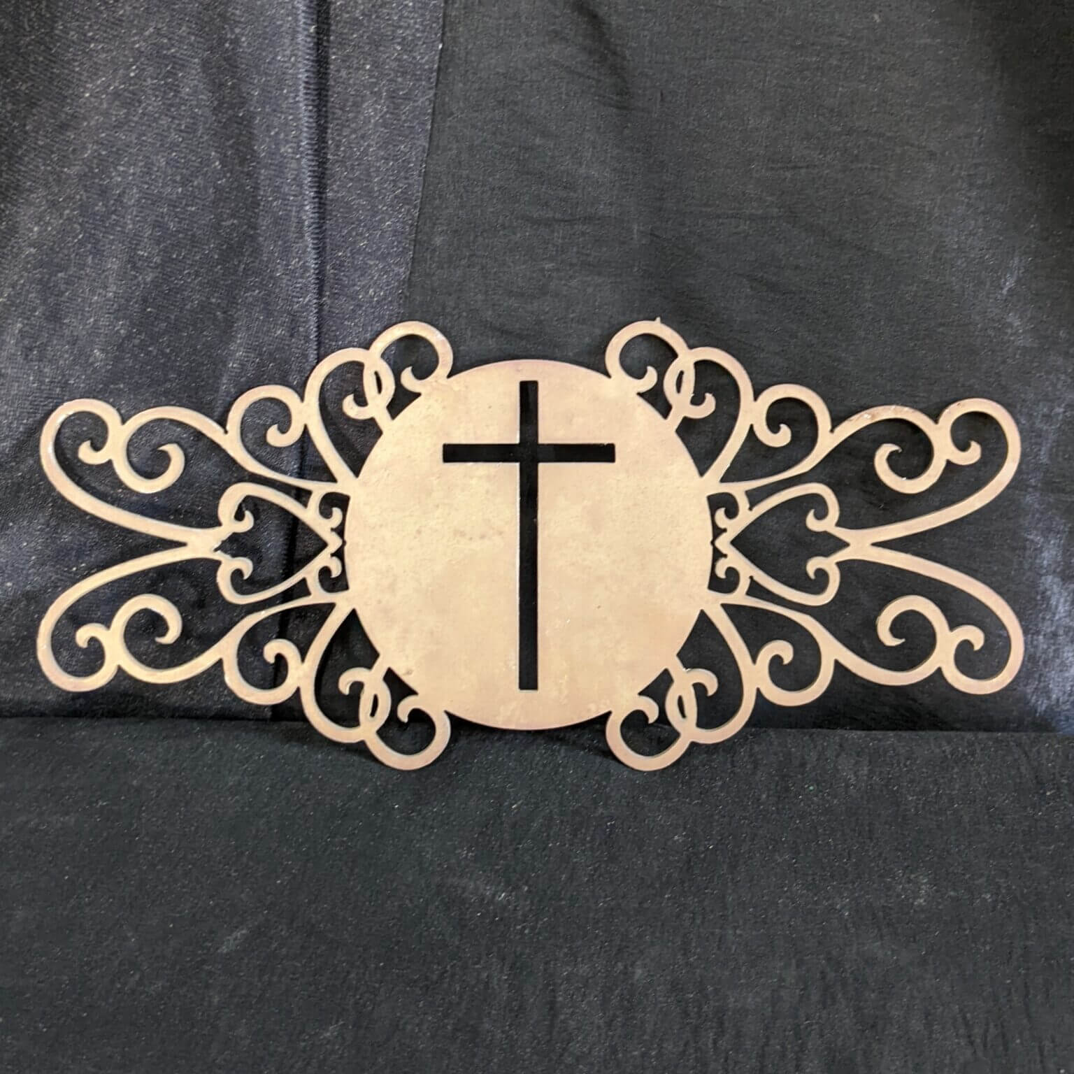 Vintage Brass Religious Decorative Filigree Plaque Element SALE (SOLD ...