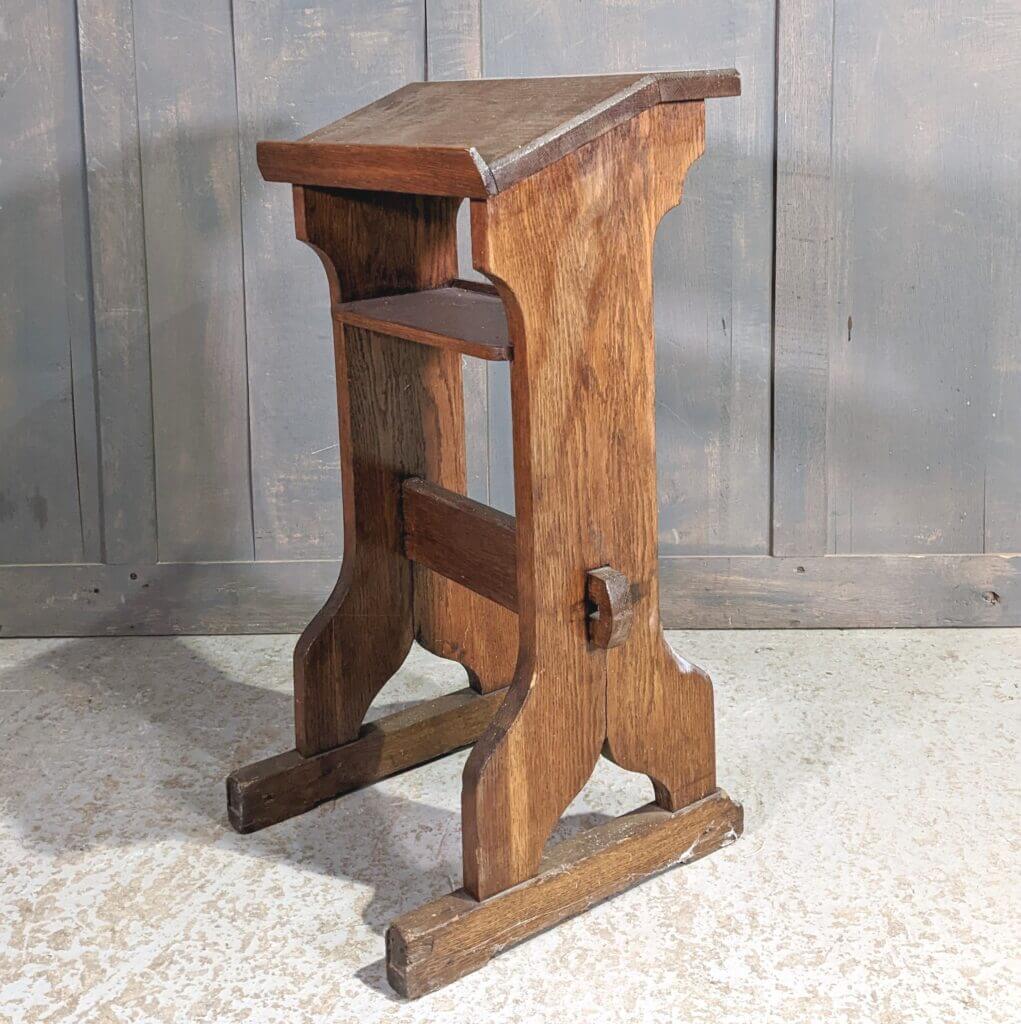 Slightly Larger Oak Antique Prayer Desk Prie Dieu (SOLD) - Antique ...
