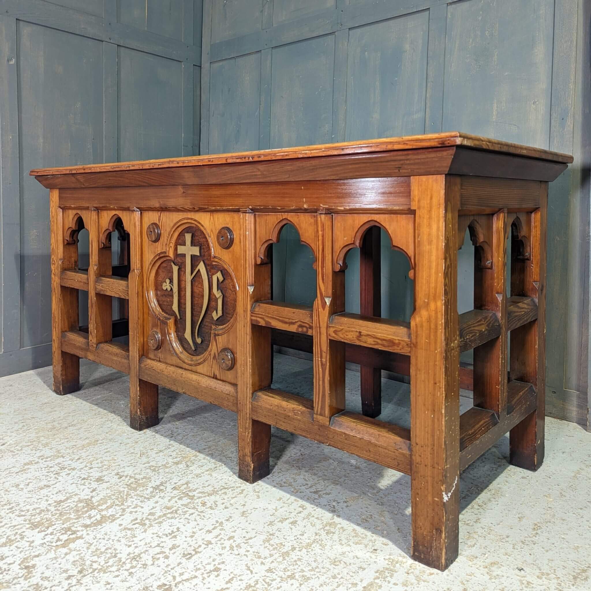 Altars, Communion & Credence Tables - Antique Church Furnishings