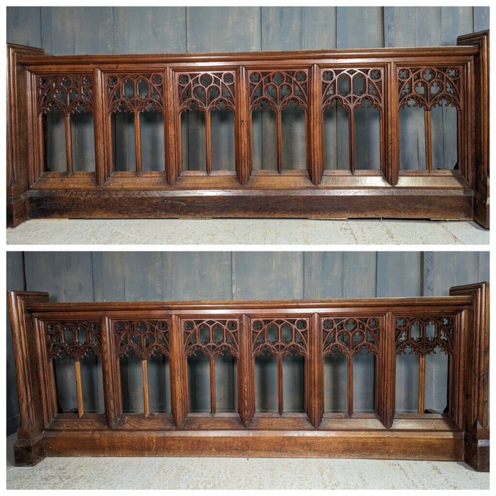 Panelling, Screens & Fronts - Antique Church Furnishings