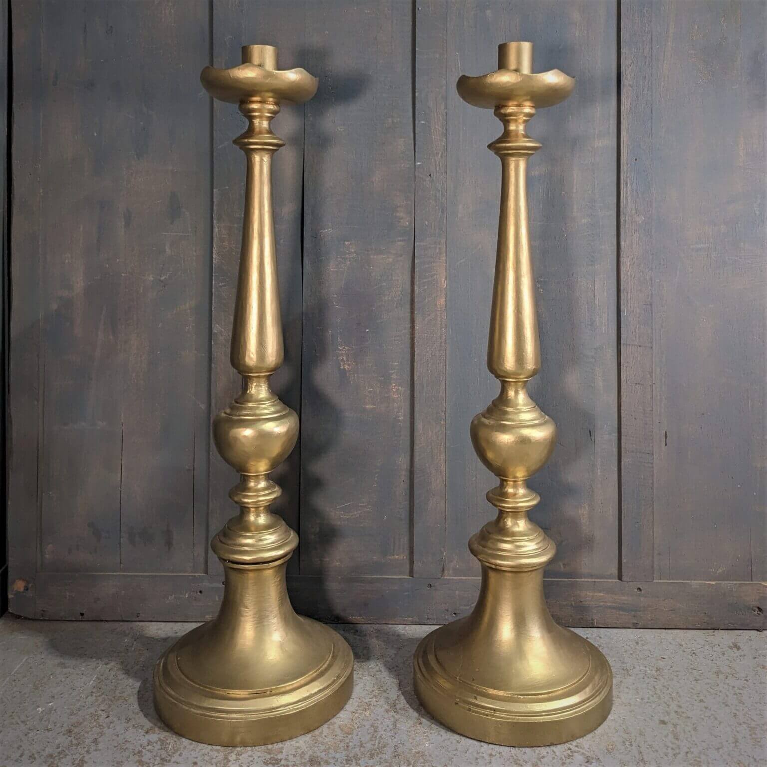 Candlesticks, Candle Stands, Votives & Sanctuary Lamps - Antique Church ...