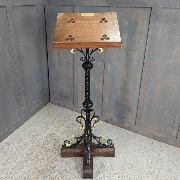Lecterns, Reading Desks & Missal Stands - Antique Church Furnishings