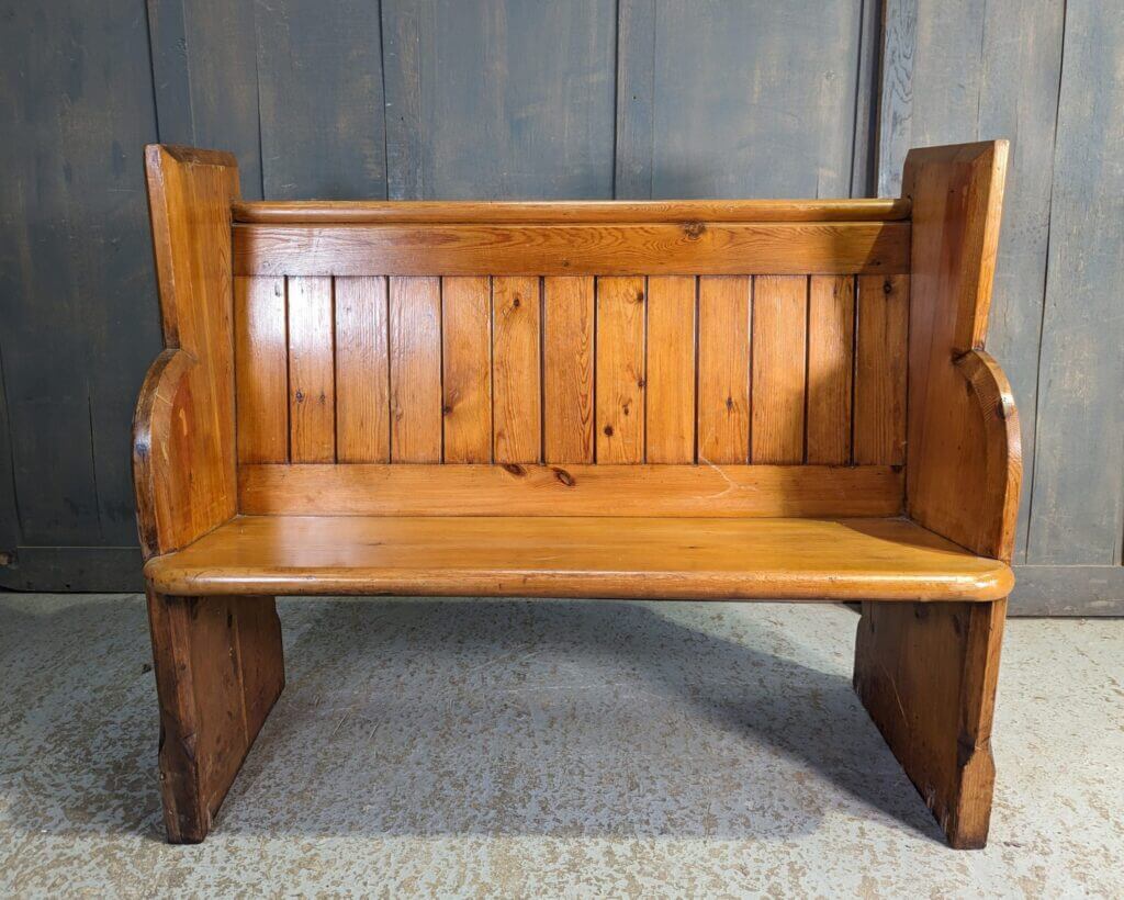 Cambridge Antique Pine Church Chapel Pews Benches - Antique Church ...