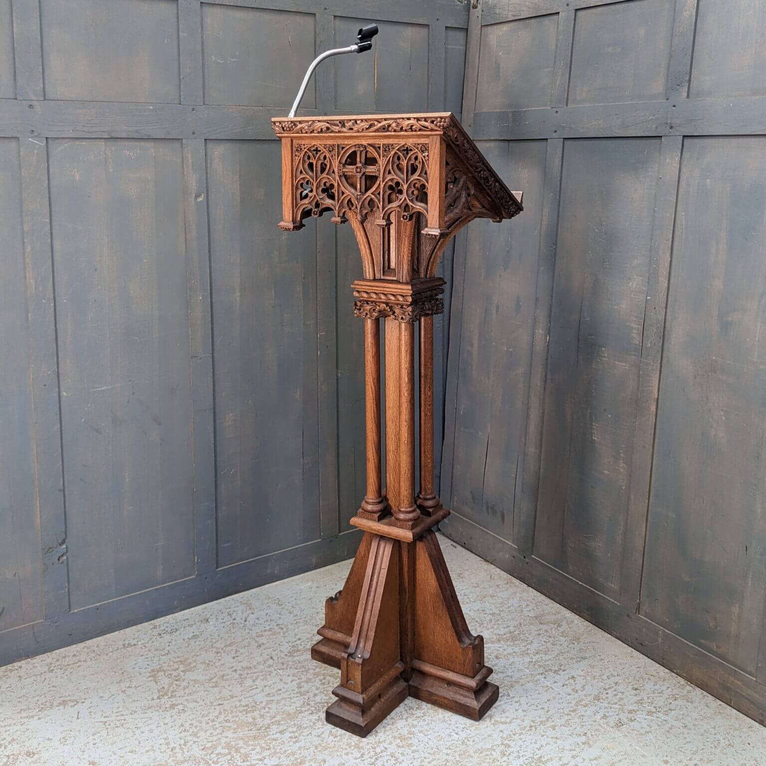 Lecterns, Reading Desks & Missal Stands Archives - Antique Church ...