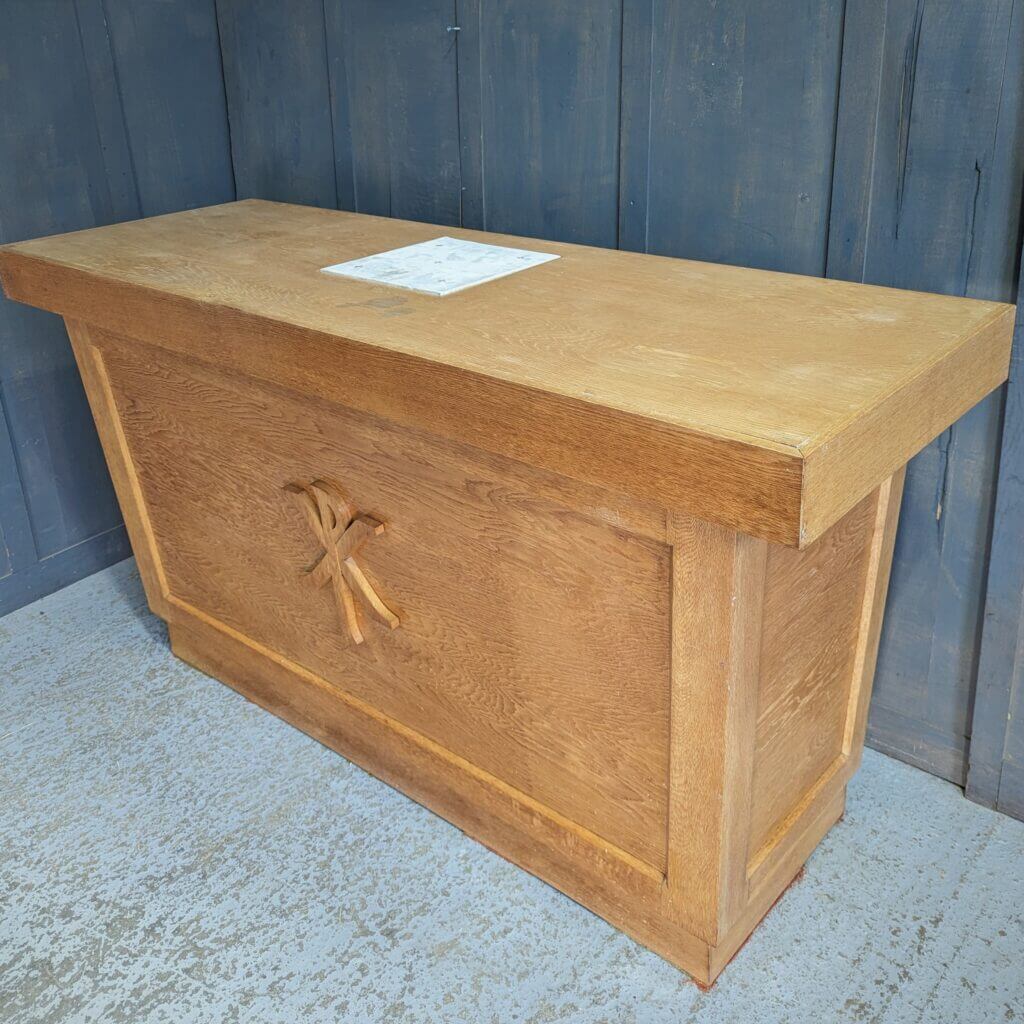Modern Oak & Ply Church Altar from the Chapel of Deal Convent