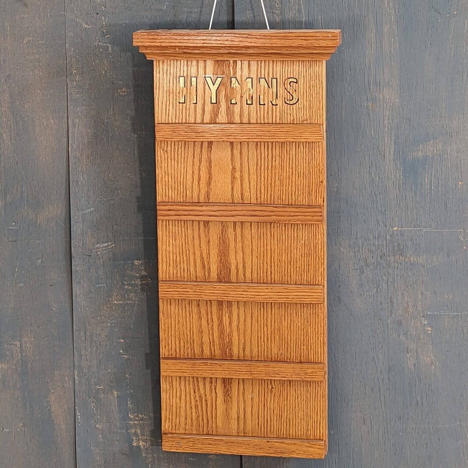 Hymn Boards, Psalm Boards & Numbers - Antique Church Furnishings