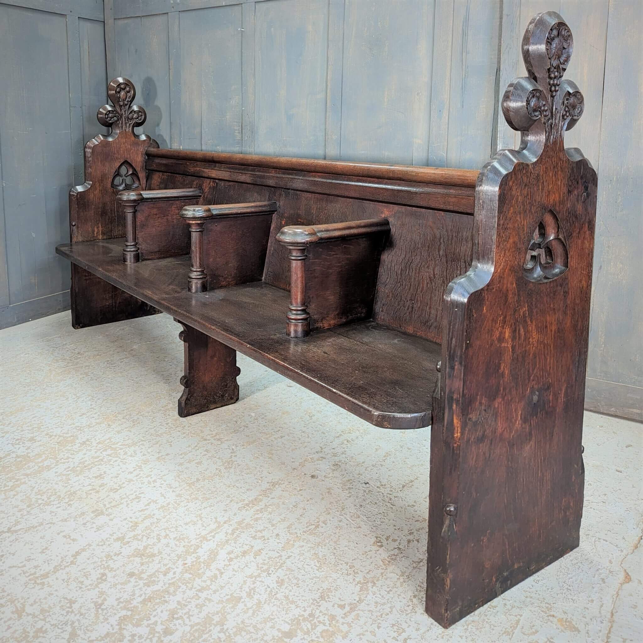 Church Pews & Benches For Sale - Antique Church Furnishings