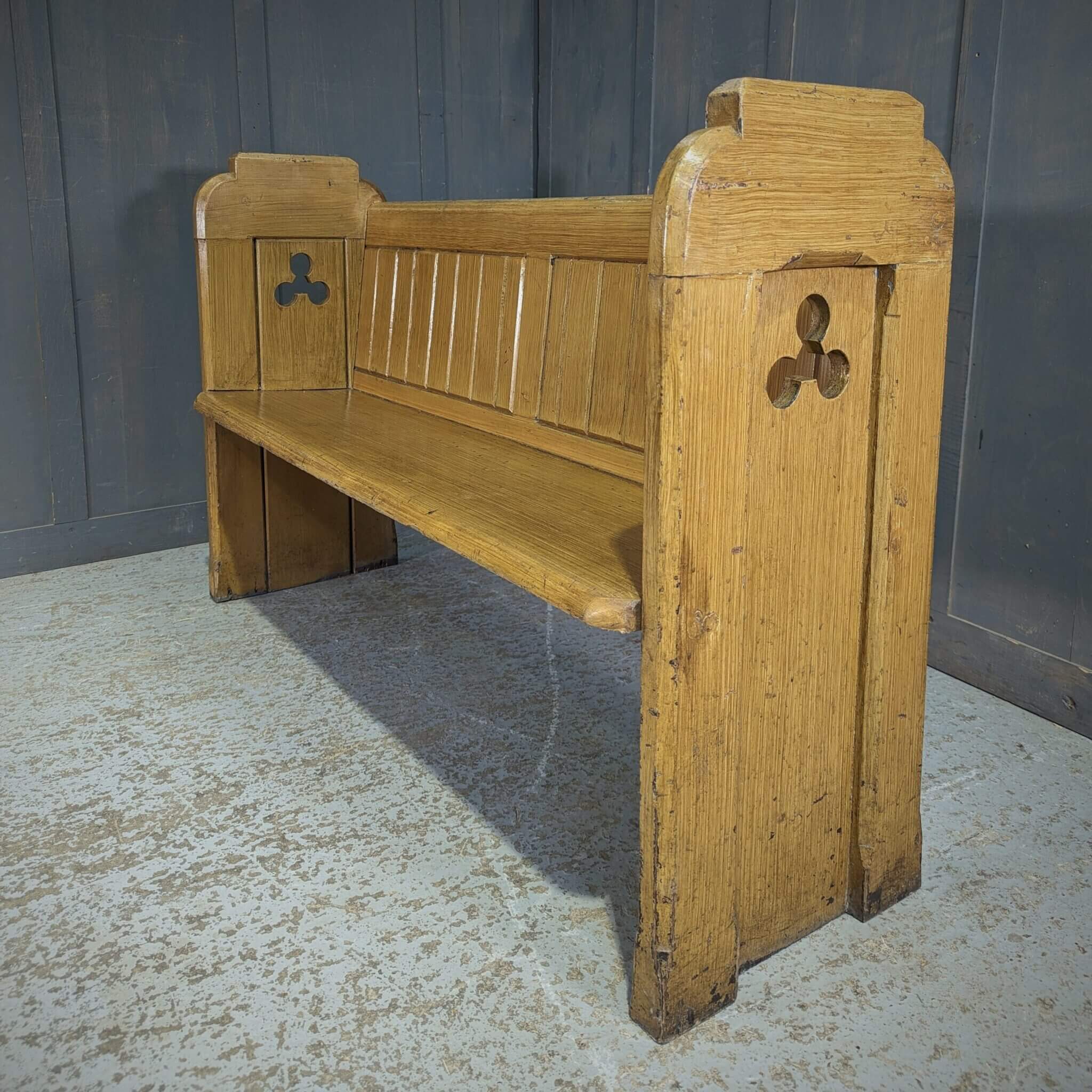 Church Pews & Benches For Sale - Antique Church Furnishings