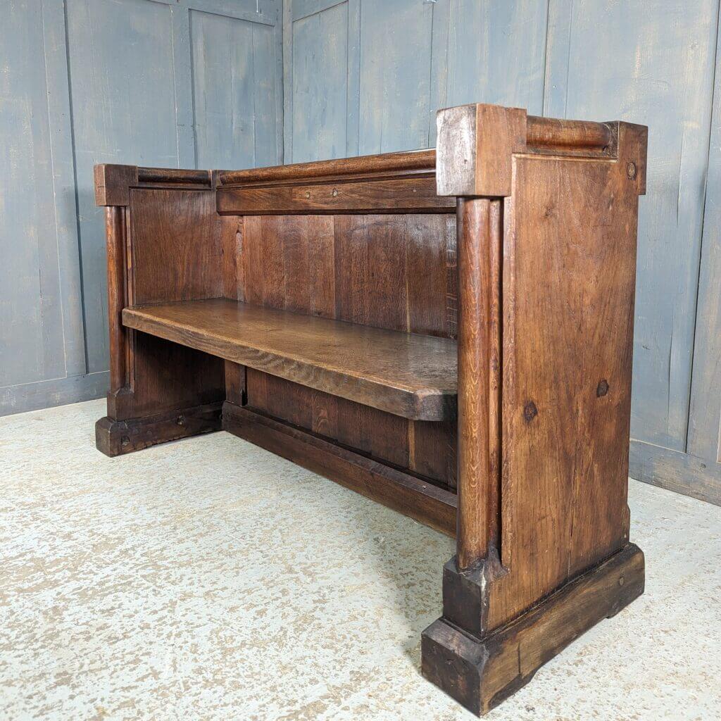 Made to Measure Oak Bench Made from Old Church Pew Seats - Antique ...
