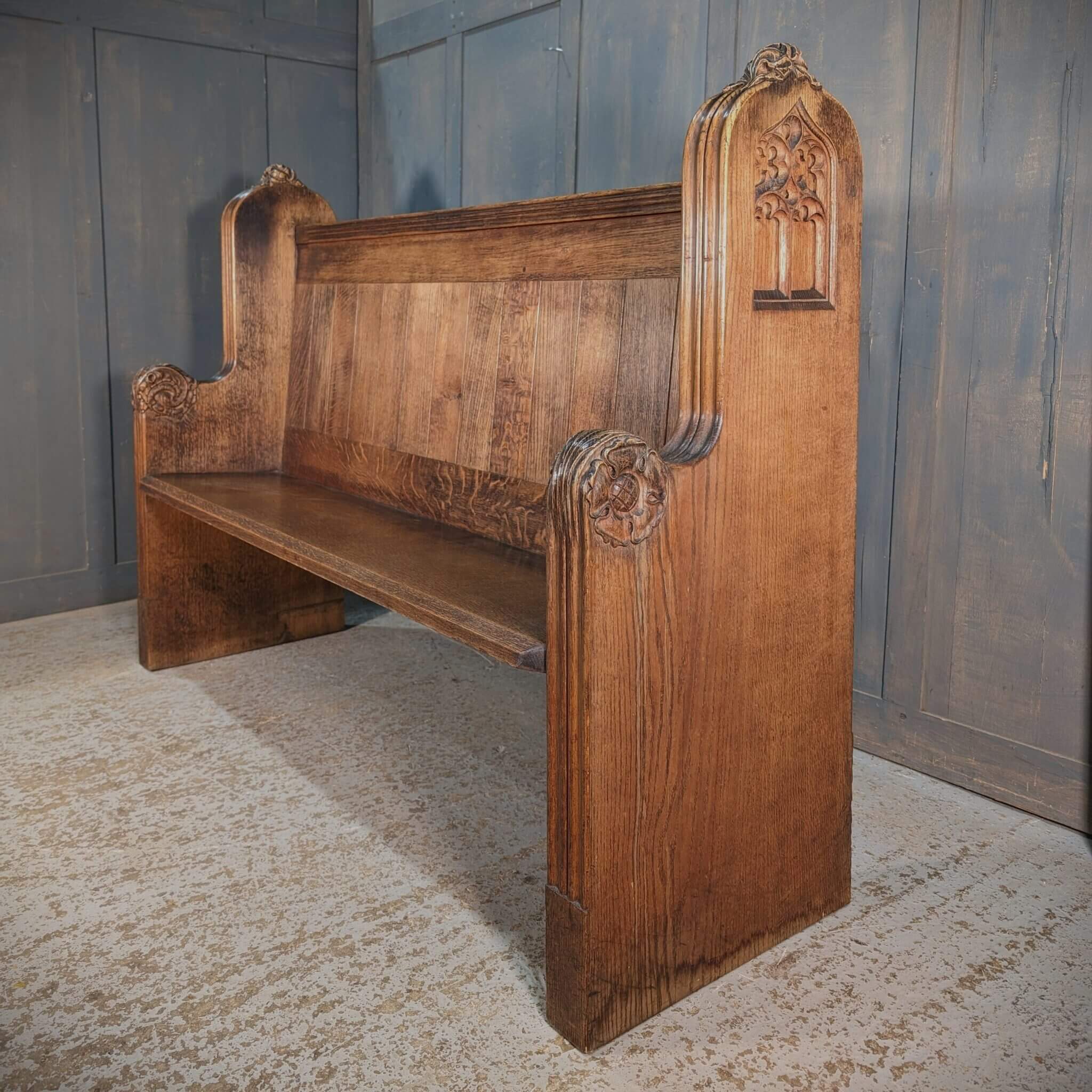 Church Pews & Benches For Sale - Antique Church Furnishings