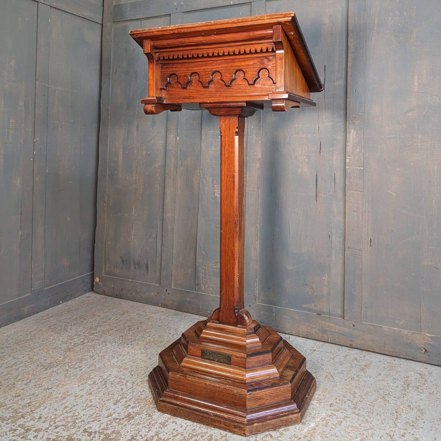 Lecterns, Reading Desks & Missal Stands - Antique Church Furnishings