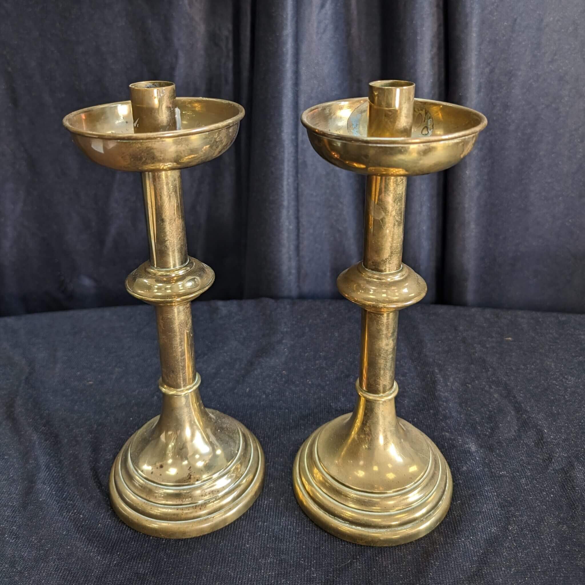 Candlesticks, Candle Stands, Votives & Sanctuary Lamps - Antique Church ...
