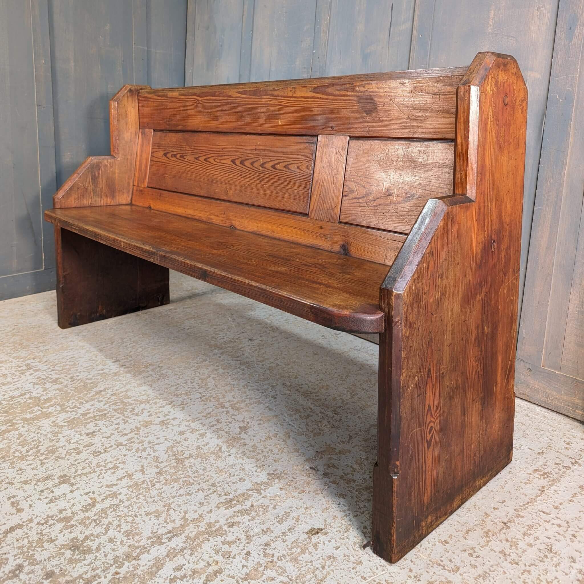 Church Pews & Benches For Sale - Antique Church Furnishings