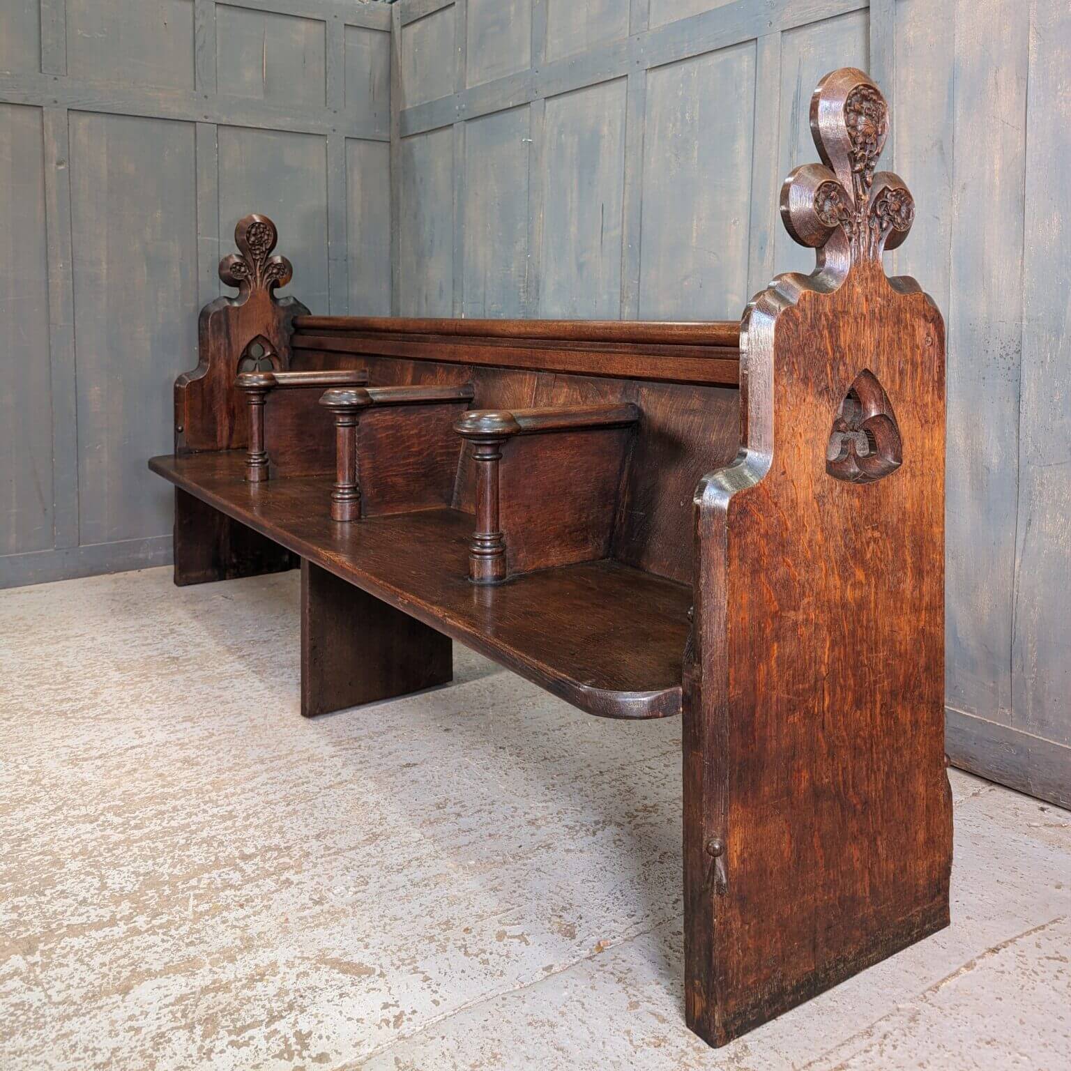 Church Pews & Benches For Sale - Antique Church Furnishings