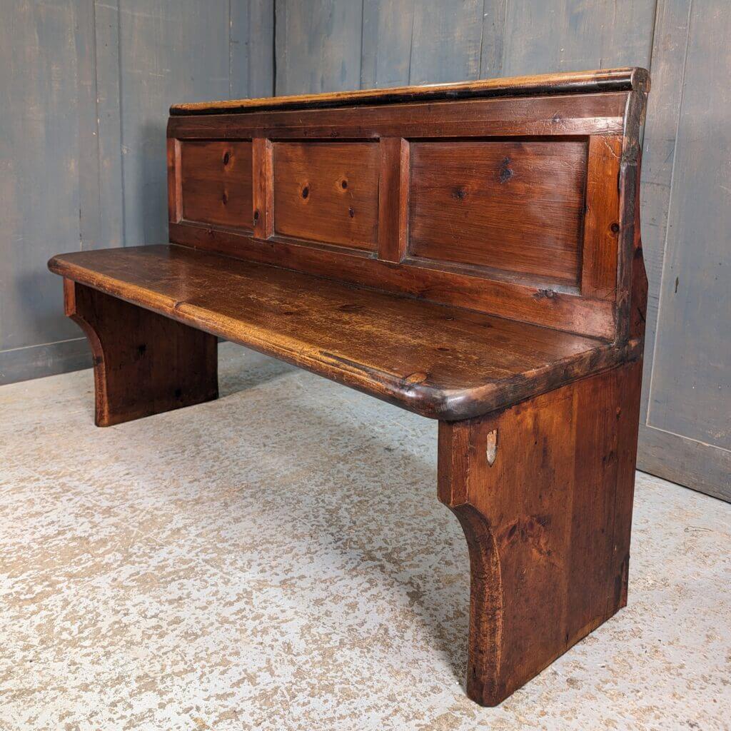 Antique Pine Bench from from St Nicholas Great Bookham (SOLD) - Antique ...