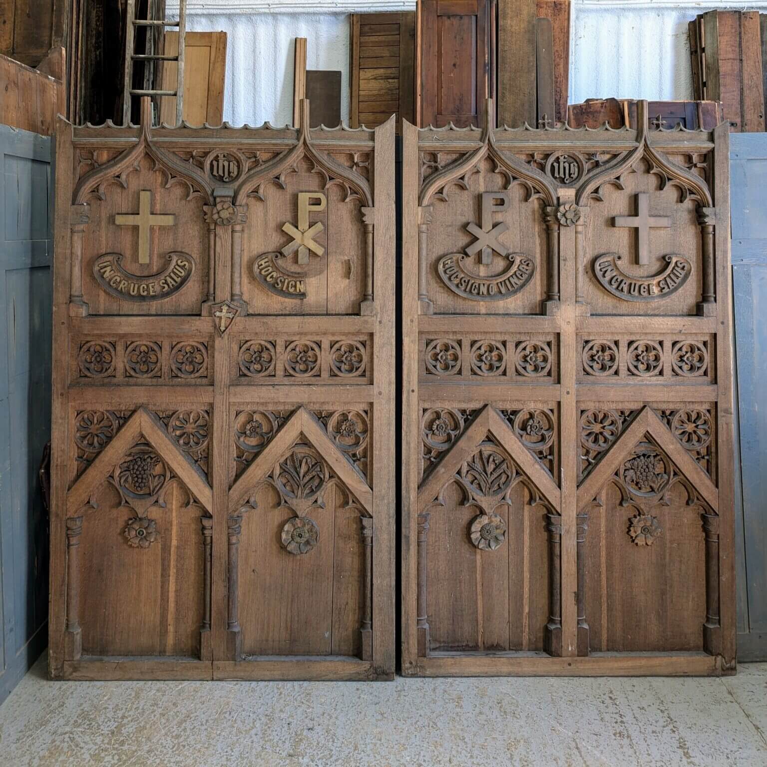 Panelling, Screens & Fronts - Antique Church Furnishings