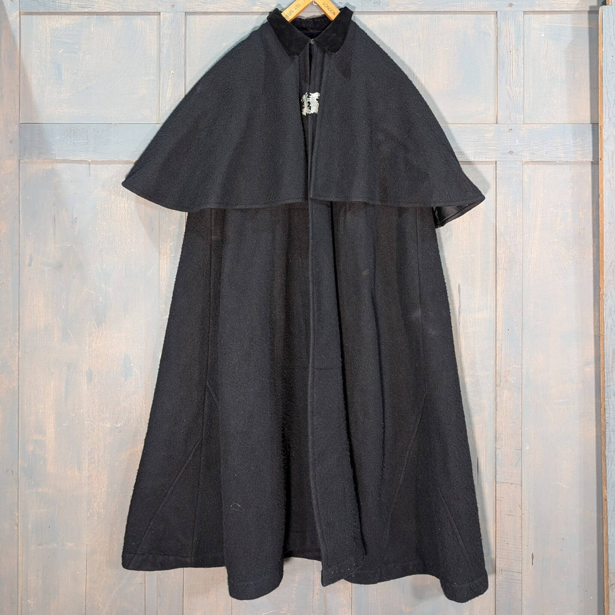 Heavy Wool Large Church Confession Cloak