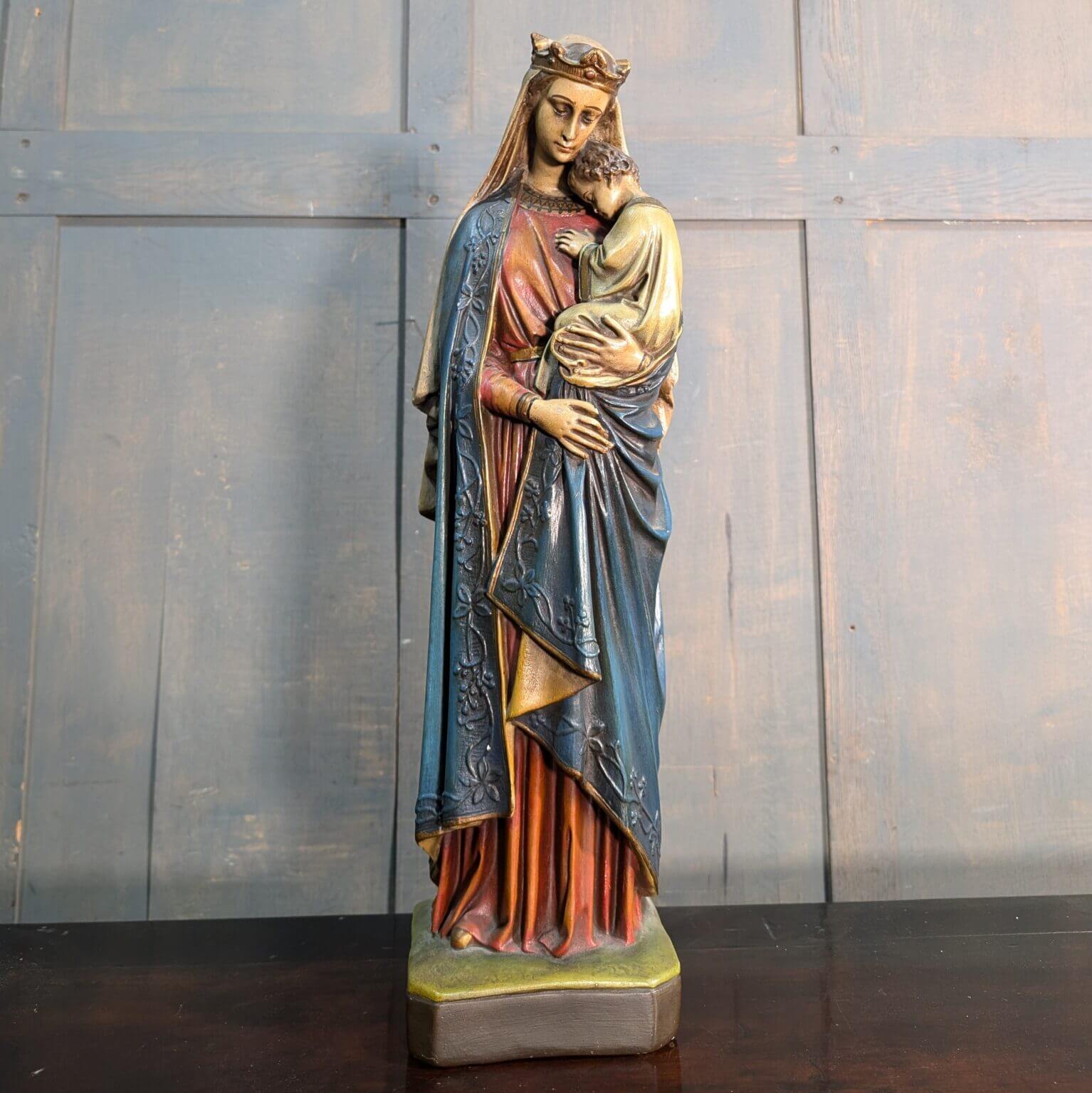 Statues Religious - Antique and Old - Antique Church Furnishings