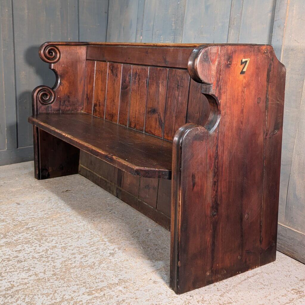 Church Pews & Benches For Sale - Antique Church Furnishings