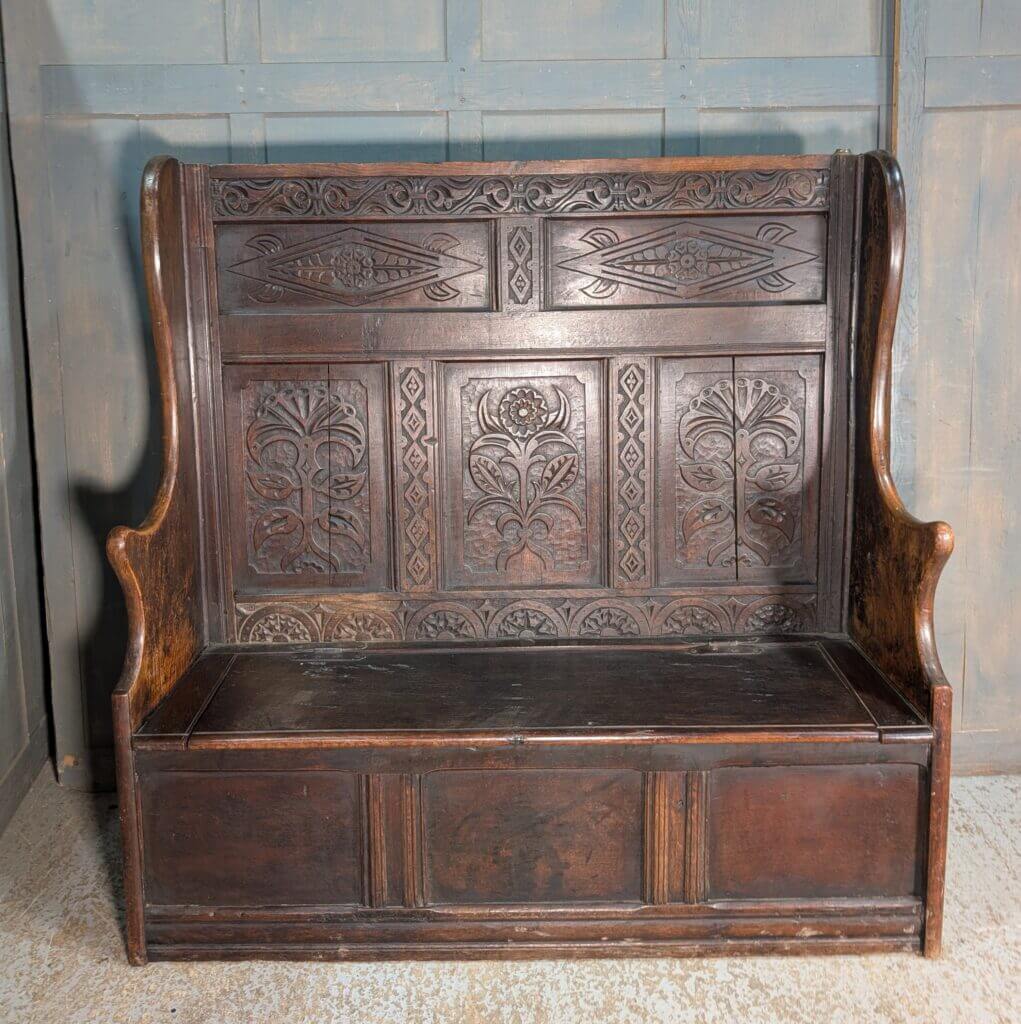Church Pews & Benches For Sale - Antique Church Furnishings