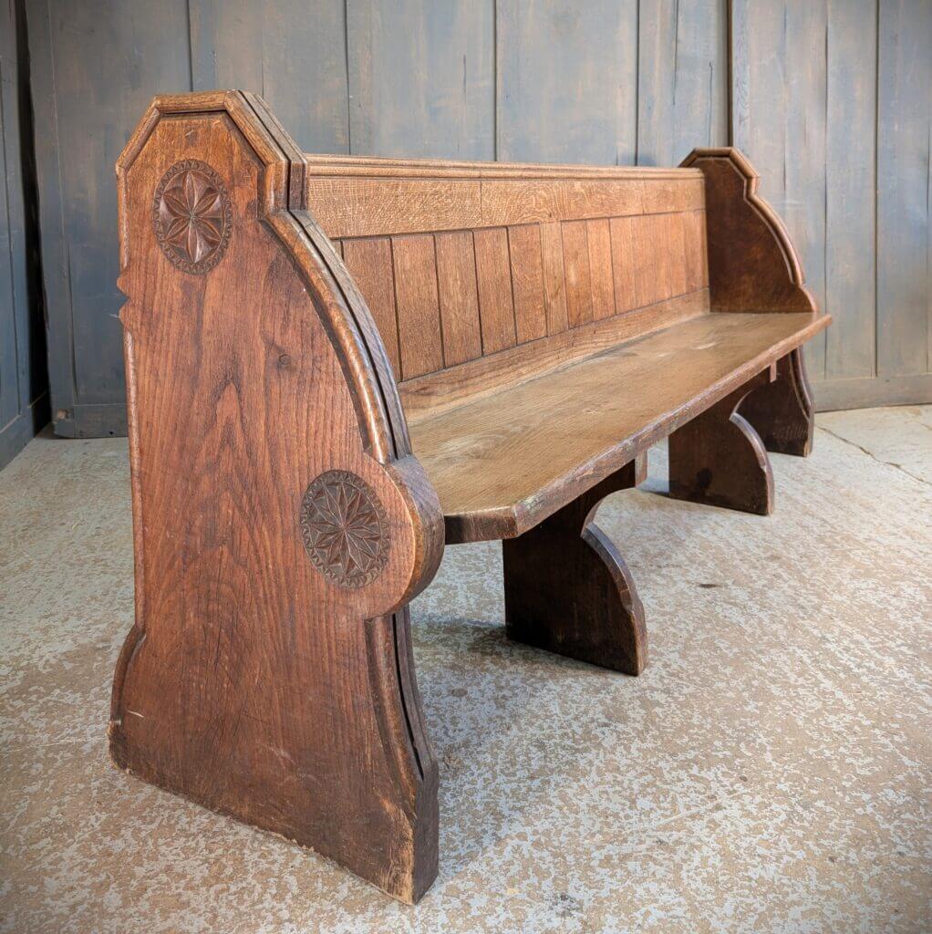 Church Pews & Benches For Sale - Antique Church Furnishings