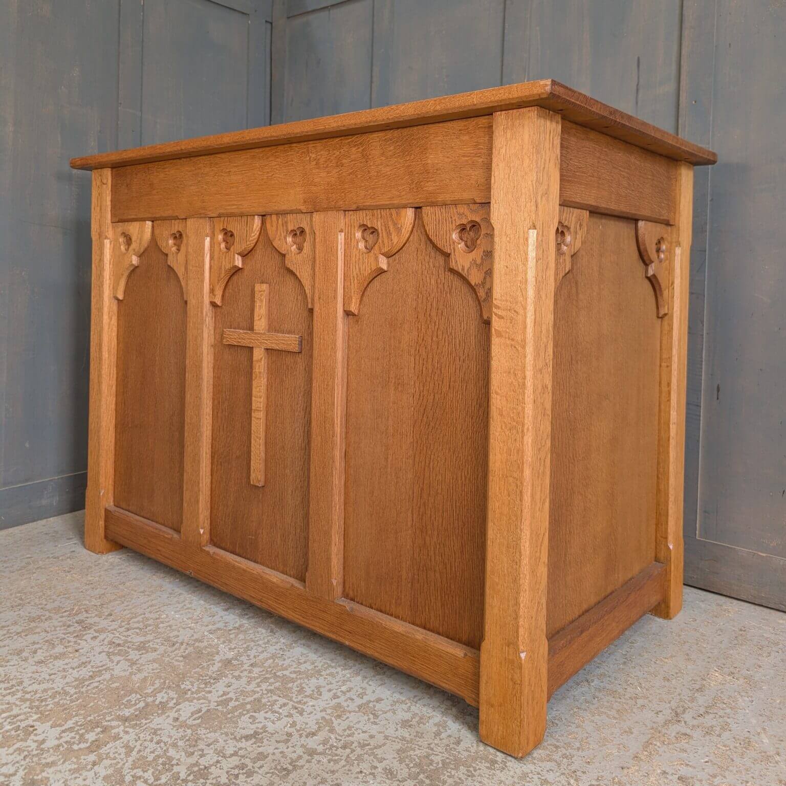 Altars, Communion & Credence Tables - Antique Church Furnishings