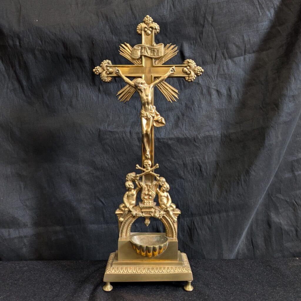 Unusual High Quality Late 19th Century Brass & Gilt Bronze Ormolu ...