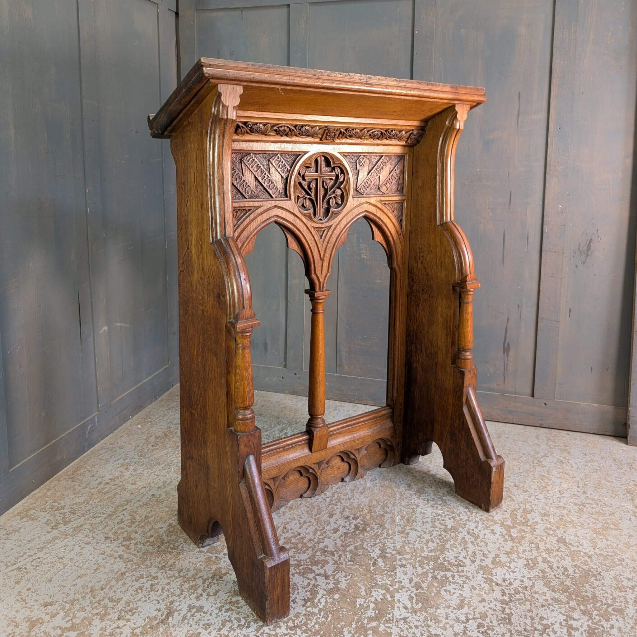 Lecterns, Reading Desks & Missal Stands - Antique Church Furnishings